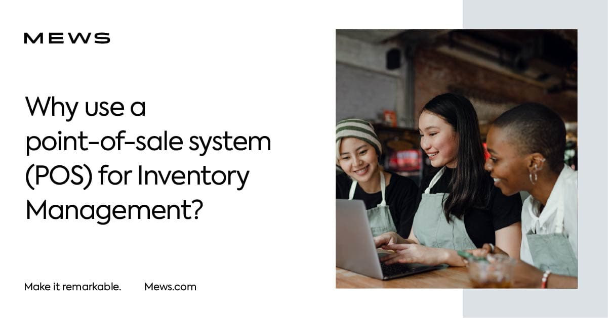 Point of sale (POS) for inventory management